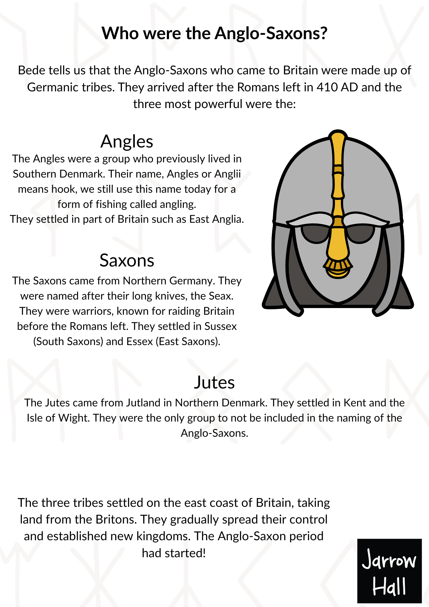Who were the Anglo-Saxons? - Jarrow Hall