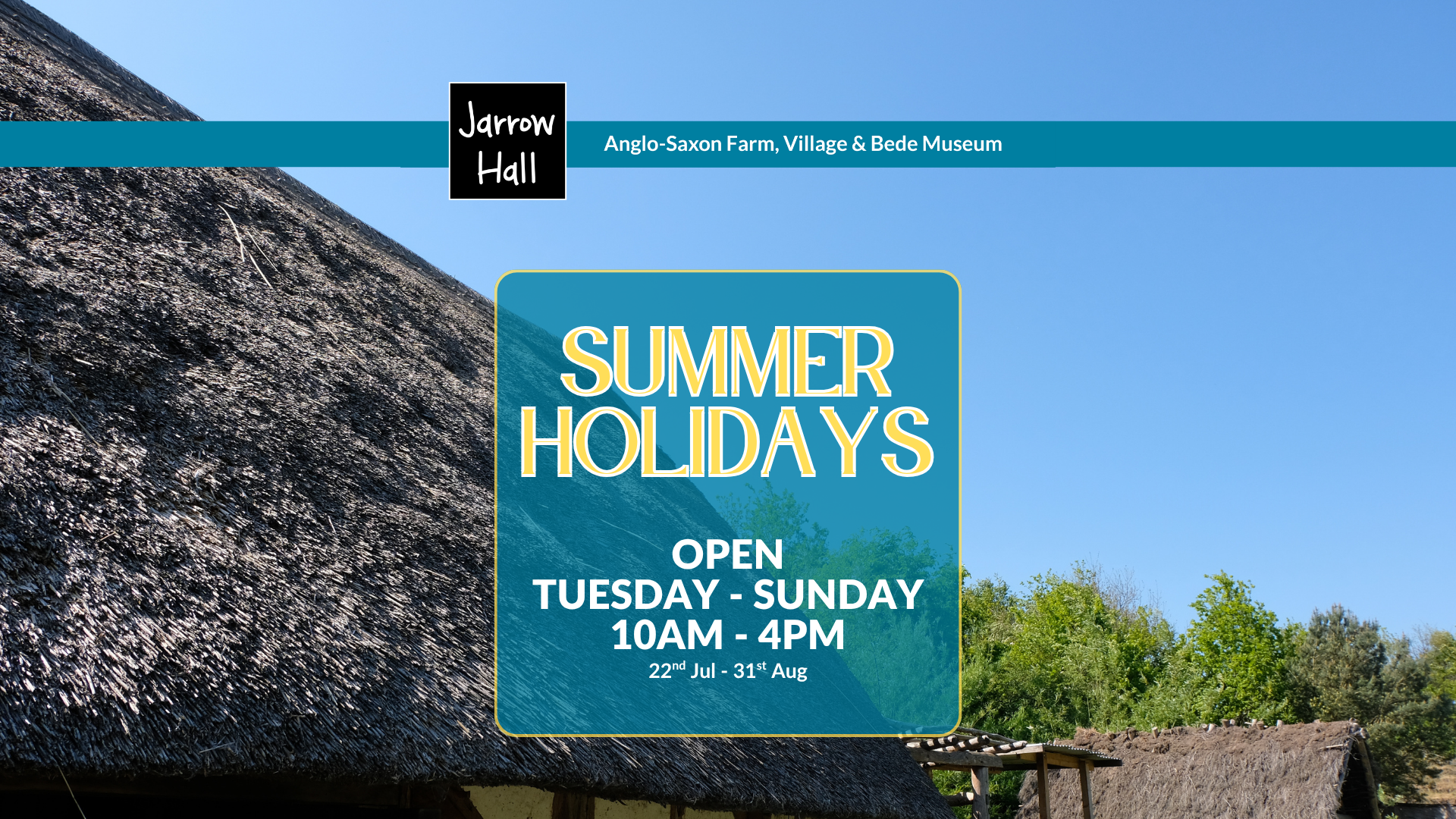 Jarrow Hall – Anglo-Saxon Farm, Village and Bede Museum